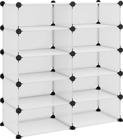 Botník průhledný 84 x 32 x 88,5 cm PP 340567