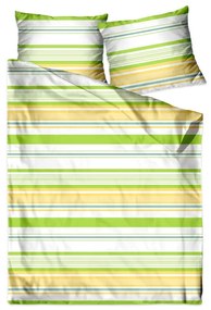 Bavlněné povlečení Premium v zelené barvě Velikost: 160x200 cm | 2 x 70x80 cm