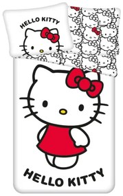 Jerry Fabrics Povlečení Hello Kitty 140x200, 70x90 cm