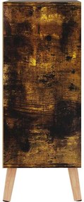 Příborník kouřový dub 60 x 30 x 72 cm kompozitní dřevo 326830