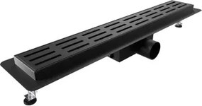 C-DRAINWELL 100 Black Odtokový podlahový žlab, kostky