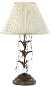 ONLI ONLI - Stolní lampa TERESA 1xE27/22W/230V bronzová 58 cm OL0096