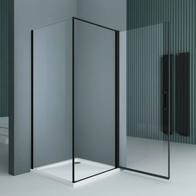 design sprchový kout RAVENA BLACK R36 75-100cm