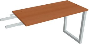 Hobis Pracovní stůl k řetězení do úhlu Hobis UEO 1200RU, bílá RAL 9016, deskaakát