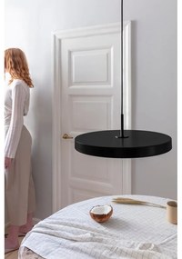 Černé LED závěsné svítidlo s kovovým stínidlem ø 43 cm Asteria Medium – UMAGE