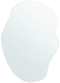 Nástěnné zrcadlo 50 x 70 cm stříbrné FALAISE Beliani