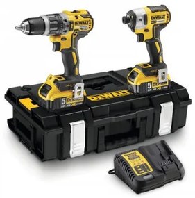 Kombo sada aku nářadí 18V 5,0 Ah DeWALT DCK266P2