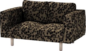 Potah na pohovku IKEA Norsborg 2-místná barva béžová látka pletený vzor, vzorované