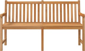 Zahradní lavice 150 cm masivní teakové dřevo 316623