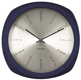 Designové nástěnné hodiny 5626BL Karlsson 31cm