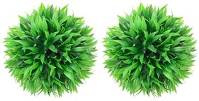 Umělé buxus koule 2 ks 20 cm