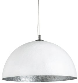 OnaDnes -20% Moebel Living Bílostříbrné závěsné světlo Dome 50 cm