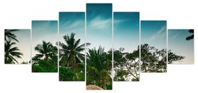 Obraz - palmy (210x100 cm)