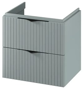Cersanit Tirso, závěsná skříňka pod umyvadlo 594x447x572 mm, zelená matná, S1015-015