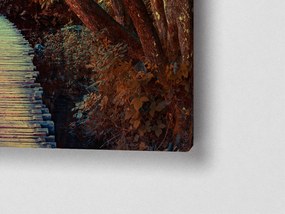 Liox Obraz procházka lesem Rozměr: 150 x 100 cm
