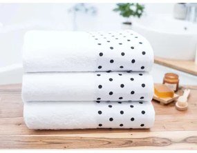 Bambusový ručník 50 × 100 cm ‒ Sofia bílý