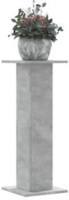 Stojany na rostliny 2 ks betonově šedé 30 x 30 x 80 cm kompozit 3307867