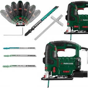 Parkside Pstd 800 E4 Pila 800 W 4 pilové listy Set