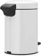 Brabantia Newicon Pedálový odpadkový koš 3 L bílá / průměr 16.8 cm / v