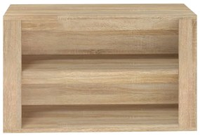Botník dub sonoma 75 x 35 x 45 cm kompozitní dřevo - Default Title