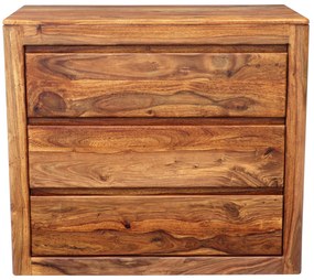 furniture-nabytek.cz - Masivni komoda z indického masivu palisandr 90x80x45