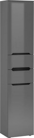 XXXLutz VYSOKÁ SKŘÍŇ, antracitová, 40/190/30 cm home24 - Online Only koupelnové skříňky - 001279022202