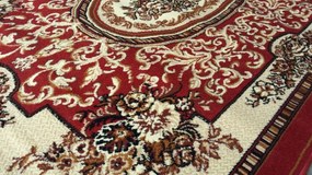 Weltom Welen kusový koberec Rokoko 9447/02 240x340cm červená