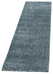 Ayyildiz Kusový koberec ENJOY 4500, Modrá Rozměr koberce: 80 x 250 cm