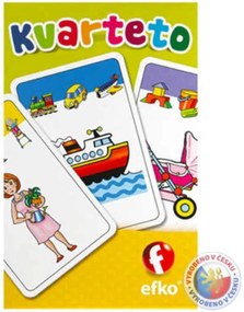 EFKO BABY Kvarteto dětská karetní hra ef54637
