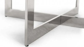 Vystavený konferenční stolek CT 14 – mramor, 70 × 70 cm