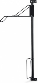 KACERLE KS-750 – nástěnný otočný stojan na kolo do 50 kg Pro šířku pláště kola: do 7 cm (2,8") e-kola a 29" kola, Varianta: bez oka k uzamčení