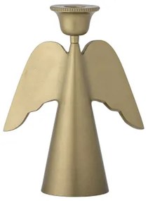 Kovový svícen Marica Angel Brass 20 cm Bloomingville
