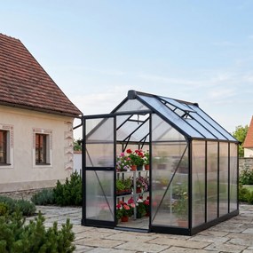Skleník 210 x 183 x 248 cm, zesílená konstrukce, polykarbonát 6 mm