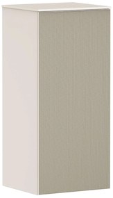 Hansgrohe Xevolos E - Boční skříňka 41x89x36 cm, 1 dvířka, panty vpravo, matná béžová/bronz 54216390