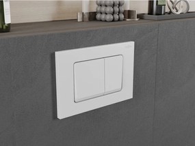 Mexen Fenix ​​XS, splachovací tlačítko pro Mexen modul FENIX XS, bílá matná, 601020