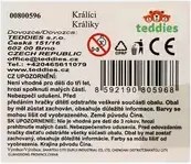 TEDDIES Králíčci s doplňky / 3 ks / 4-6 cm / od 3 let