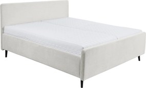 XXXLutz ČALOUNĚNÁ POSTEL, 160/200 cm, krémová MID.YOU - Manželské postele - 002220052711