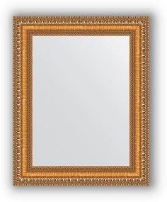 Zrcadlo v rámu, bronz se zlatou vintage dekorací