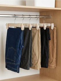 Sinsay - Sada ramínek s klipsy 5 pack - bílá