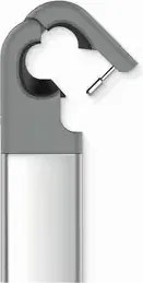 Simplehuman Nastavitelný set poliček a držáku do sprchy /  Caddy– závě