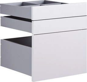 XXXLutz SADA ZÁSUVEK, světle šedá, 45,3/50,3/46,8 cm Hom`in - Šatní skříně - 0026470041KR