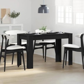 vidaXL Jídelní stůl 120 x 60 x 76 cm kompozitní dřevo [800432] Barva: Černý dub