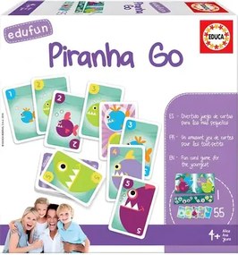 EDUCA Karetní hra Piraně / od 4 let / 40 karet