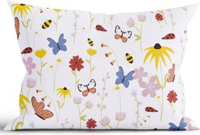 MK Lůžkoviny Bavlněný povlak na polštář Renforcé 40 x 60 cm - Motýlci