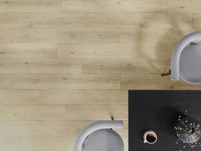 Mexen Calera vzorek vinylových panelů SPC 6,5 mm, podložka IXPE 1,5 mm, 4 V-drážka, Dub - F1020-S