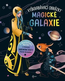 Vyškrabávací obrázky vyškrabávací obrázky magické galaxie