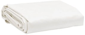 Plachta bílá 5 x 7 m 650 g/m² 156072
