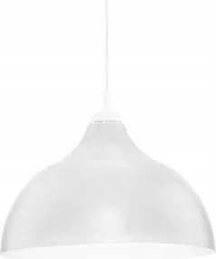 Závěsná kopulová lampa Cap 569 Tk Lighting do jídelny kovová, bílá