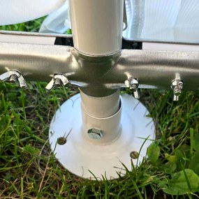 BRIMO Párty stan 5x6 m PVC bílý