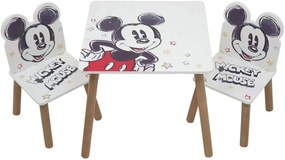 Arditex Dětský stůl s židlemi Mickey Mouse